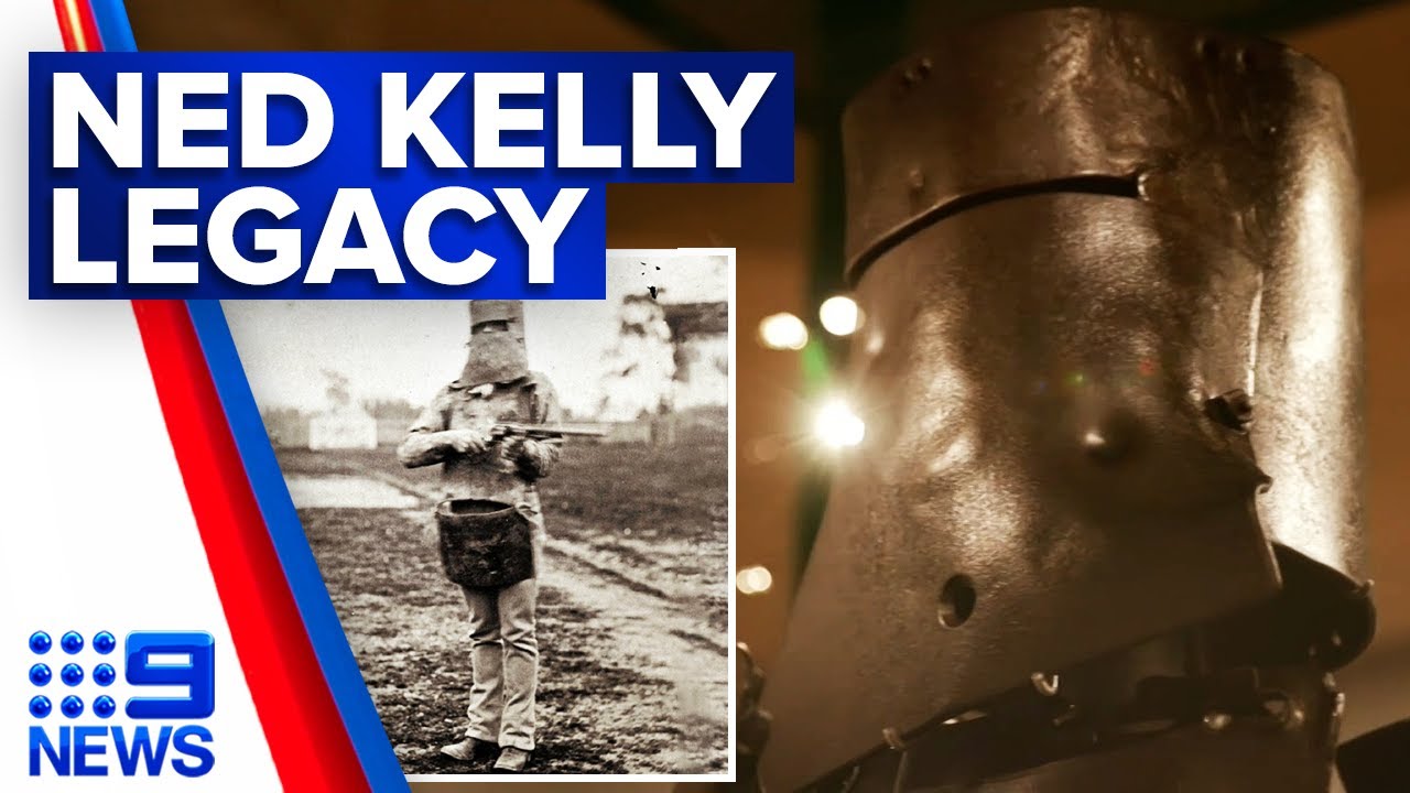 Ned Kelly armour back on display | 9 News Australia - YouTube