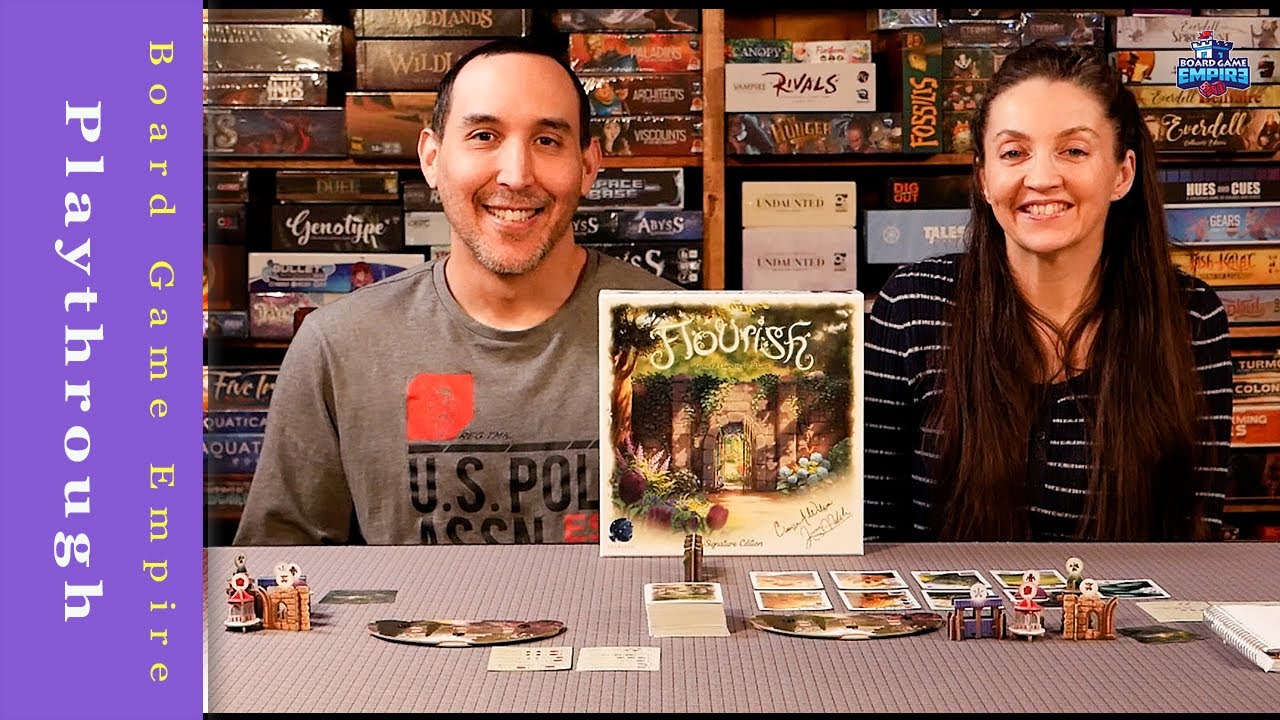 Flourish How to Play and Playthrough - Starling Games - YouTube