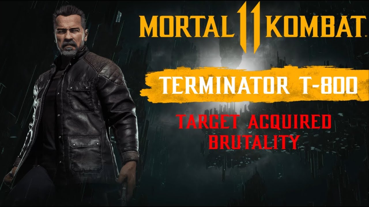 Mortal Kombat 11 - The Terminator: Target Acquired Brutality - YouTube