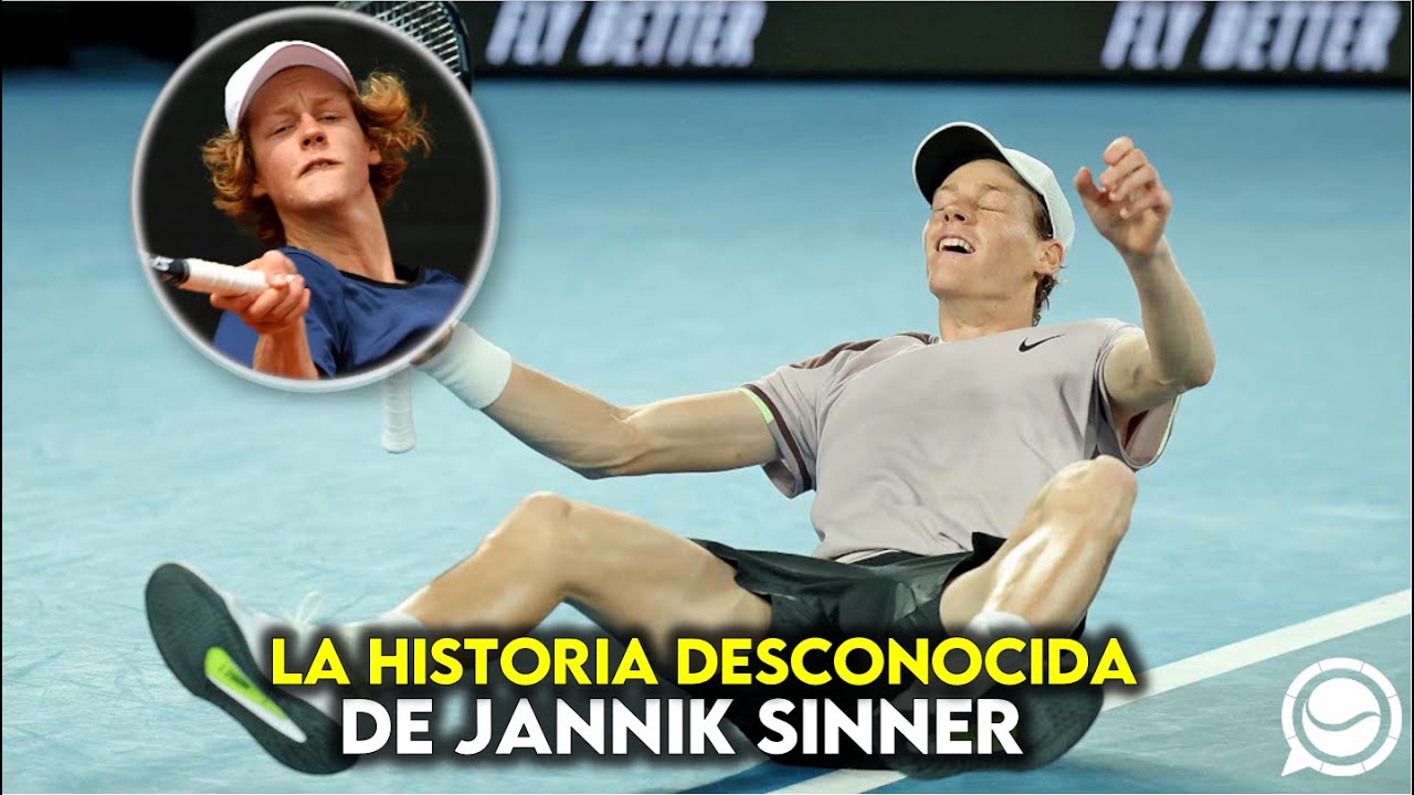 LA HISTORIA DESCONOCIDA DE JANNIK SINNER PARA ALCANZAR LA GLORIA - YouTube