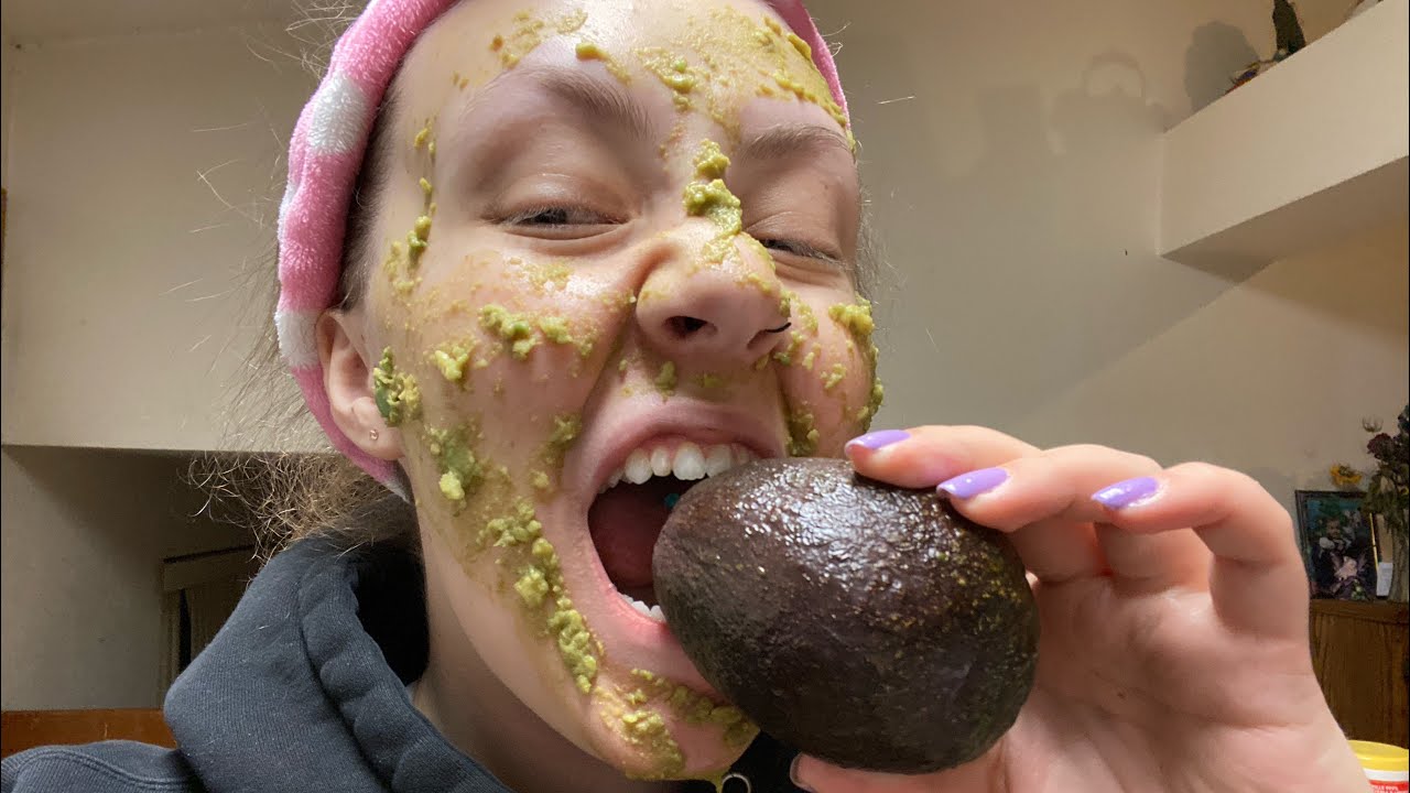 DIY Avocado Facial Mask - YouTube