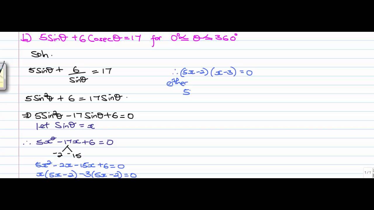 Trig Vid4dMDM - The General Formula - YouTube