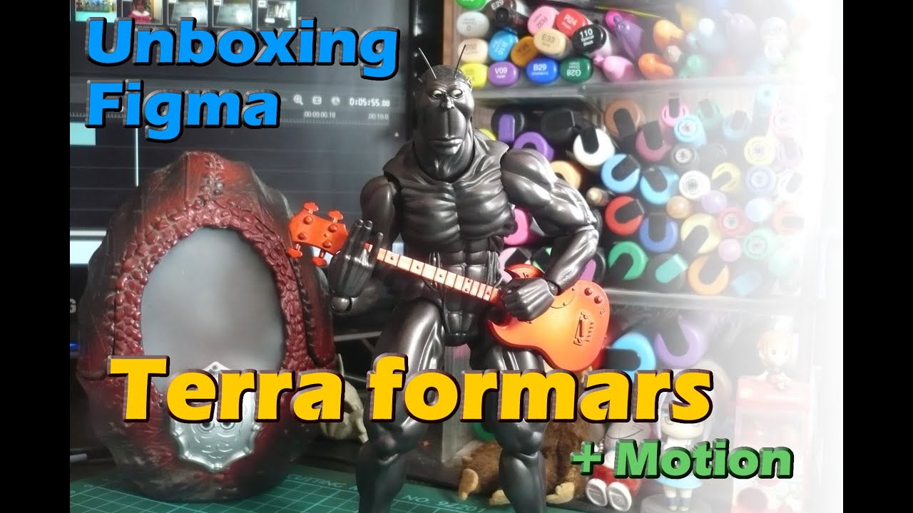 Terra formars Figma Unboxing Review Stop motion peru - YouTube