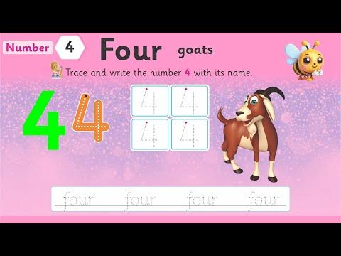 Teaching Number 4 with Busy Bee Math Junior: STEAM Activities for ...