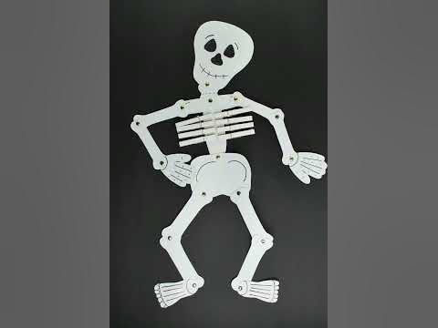 Dancing Skeleton Craft Demo - YouTube