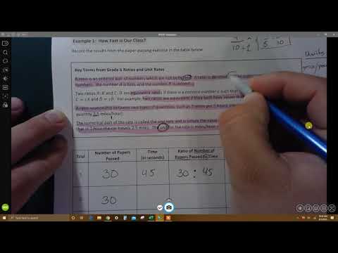 7th Grade Module 1 Lesson 1 - YouTube