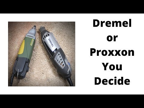 361 RSW Dremel Vs Proxxon   The Battle Begins