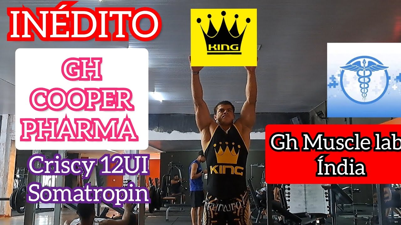 Conheça,Gh Cooper Pharma Limited original,somatropina Criscy,Gh Muscle ...