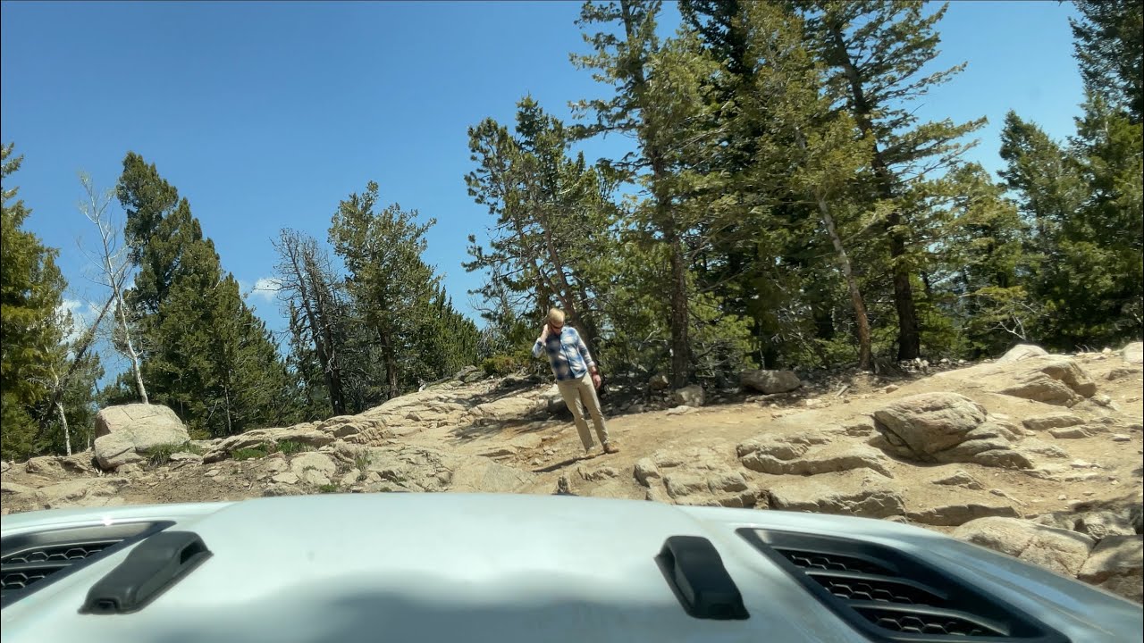 T-33 Crash Site Off Bunce School Road Outside Of Lyons, CO. Full Trail ...