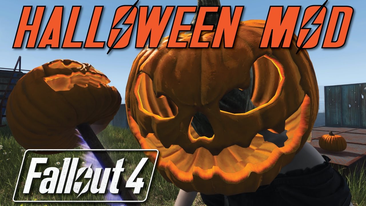 HALLOWEEN MOD - Fallout 4 Mod Review - YouTube