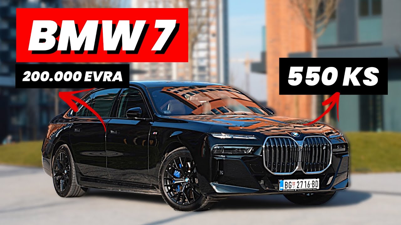 DEMONSTRACIJA MOĆI! TEST NOVA BMW SERIJA 7 - YouTube