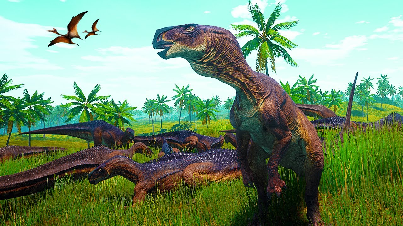 Dinossauro - Evento Grande Manada de Tenontossauro, Caçados por ...