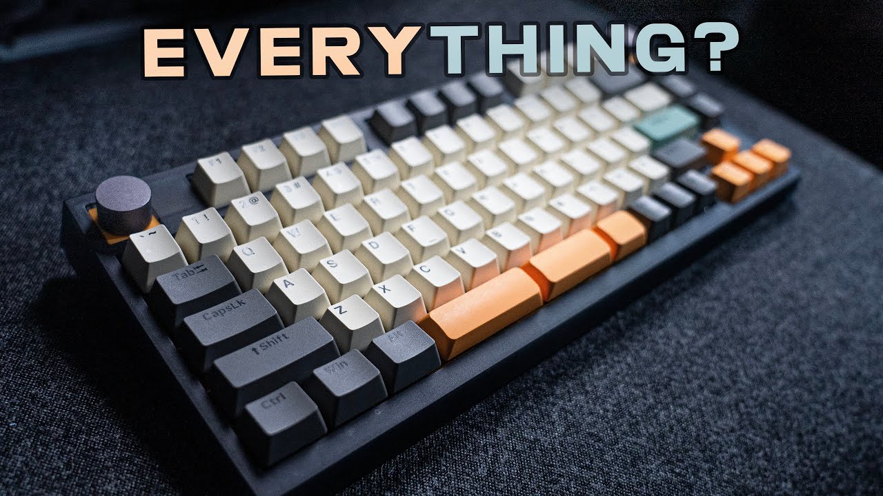 The Most Innovative Budget Keyboard - And It's ONLY $80! - YouTube