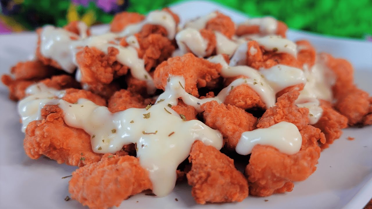 Fried chicken with mayo! Delicious dinner for everyone - YouTube