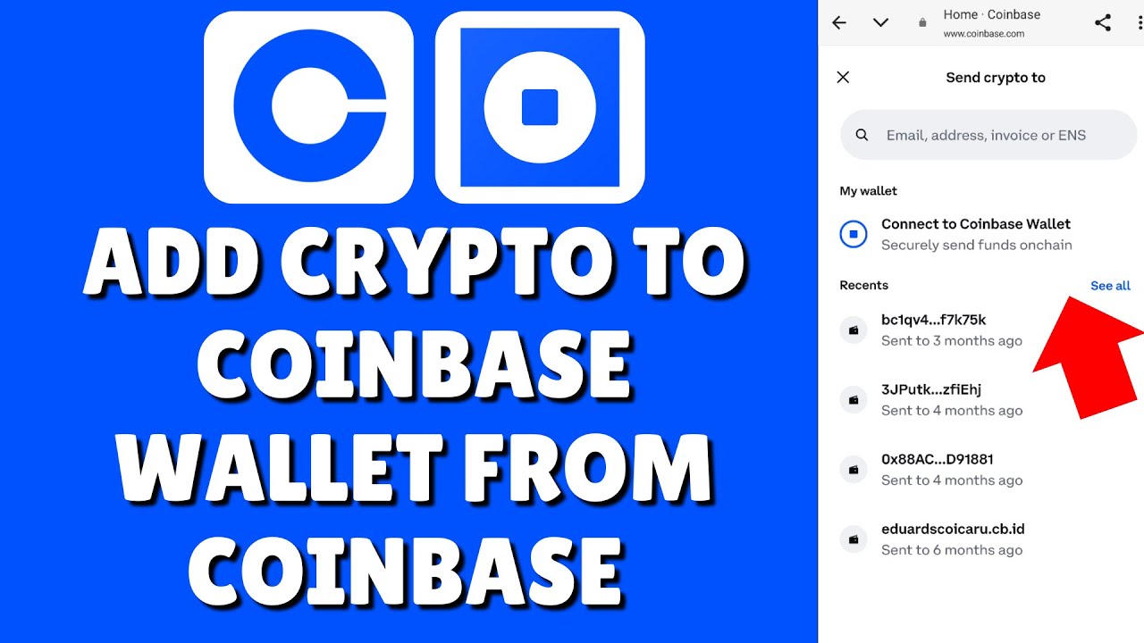 How To Fund/Add Crypto To Coinbase Wallet From Coinbase (Transfer ...