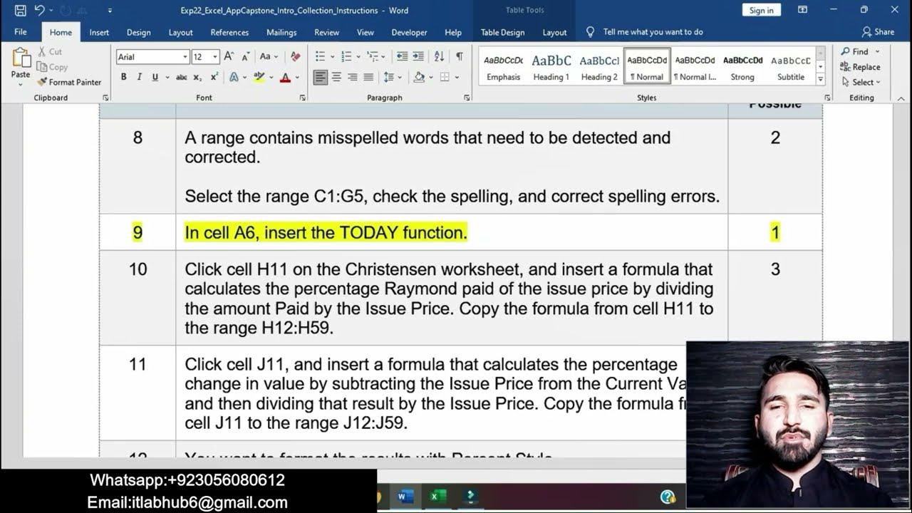 Exp22_Excel_AppCapstone_Intro_Collection | Exp22_AppCapstone_Intro_Collection - YouTube
