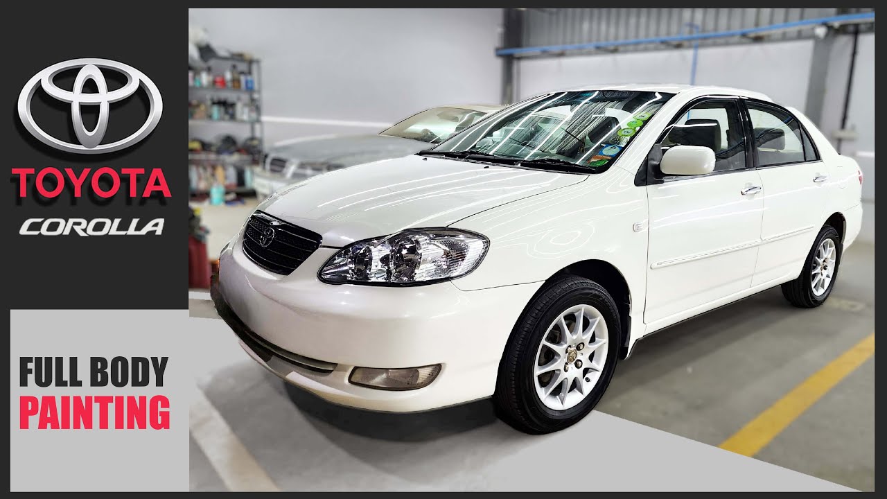 From RUST to RADIANT! The AMAZING Restoration of a 16 Year Old Corolla ...