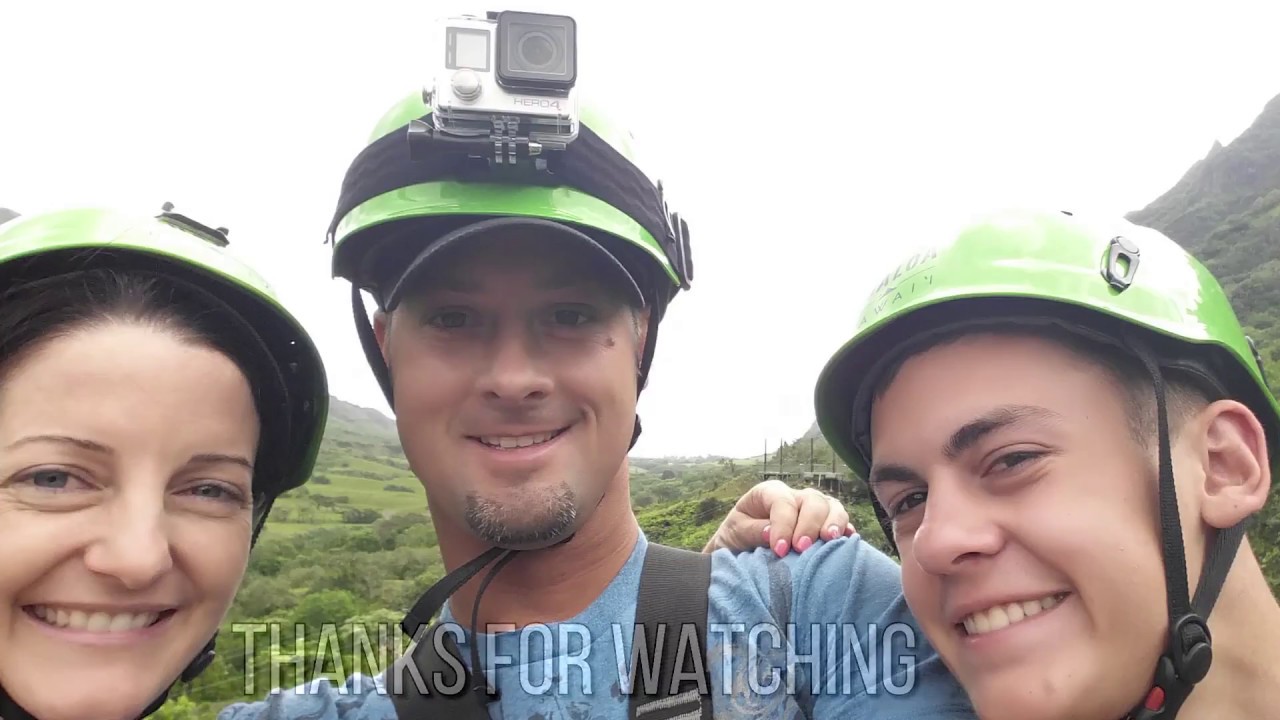 Jurassic Valley Zipline Tour (Kualoa Ranch) in Oahu, HI - YouTube