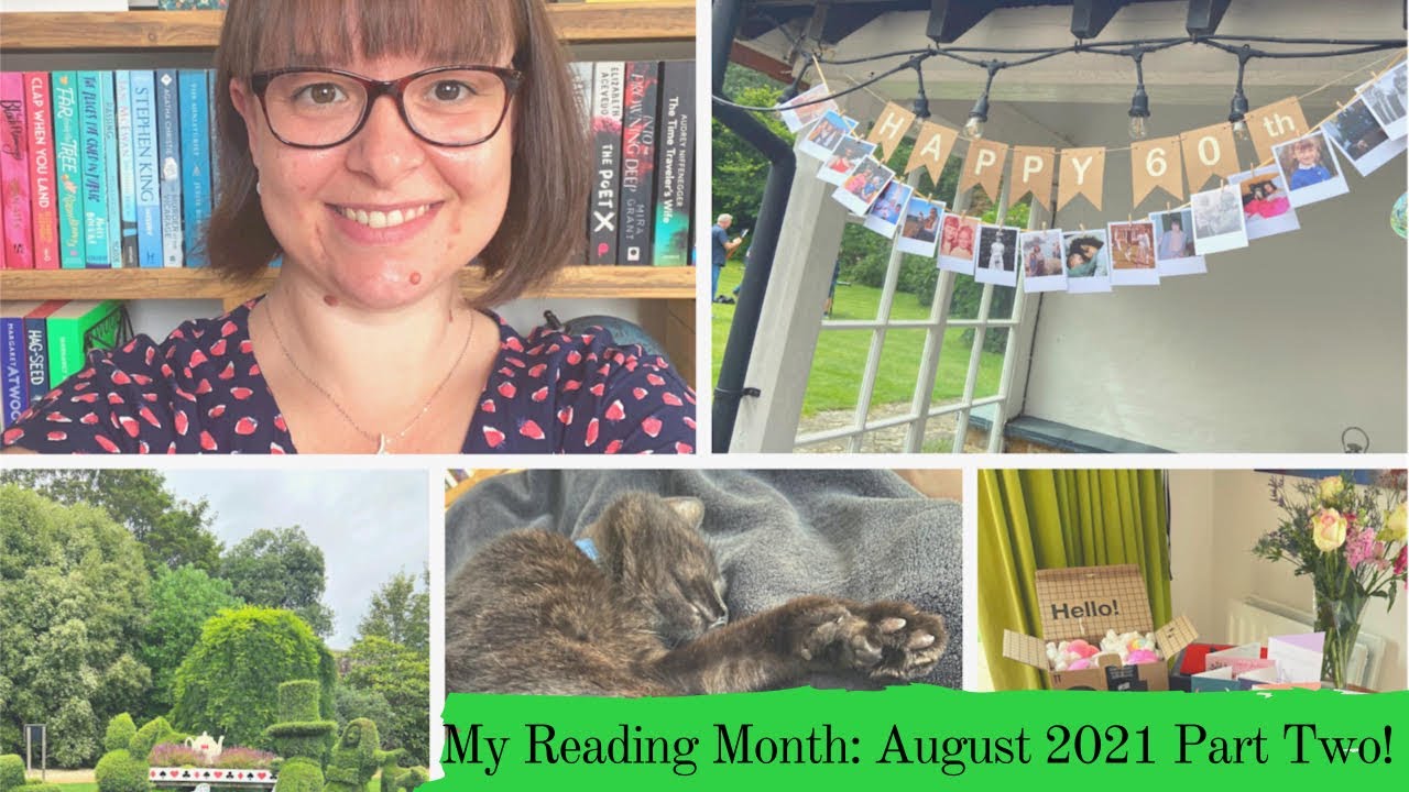 MY READING MONTH: AUGUST 2021 PART TWO! - What Victoria Read - Booktube ...
