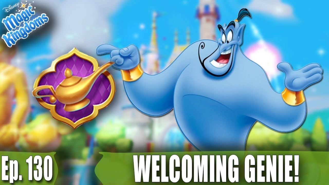 WELCOMING GENIE AND BUYING THE CAVE OF WONDERS! - Disney Magic Kingdoms ...