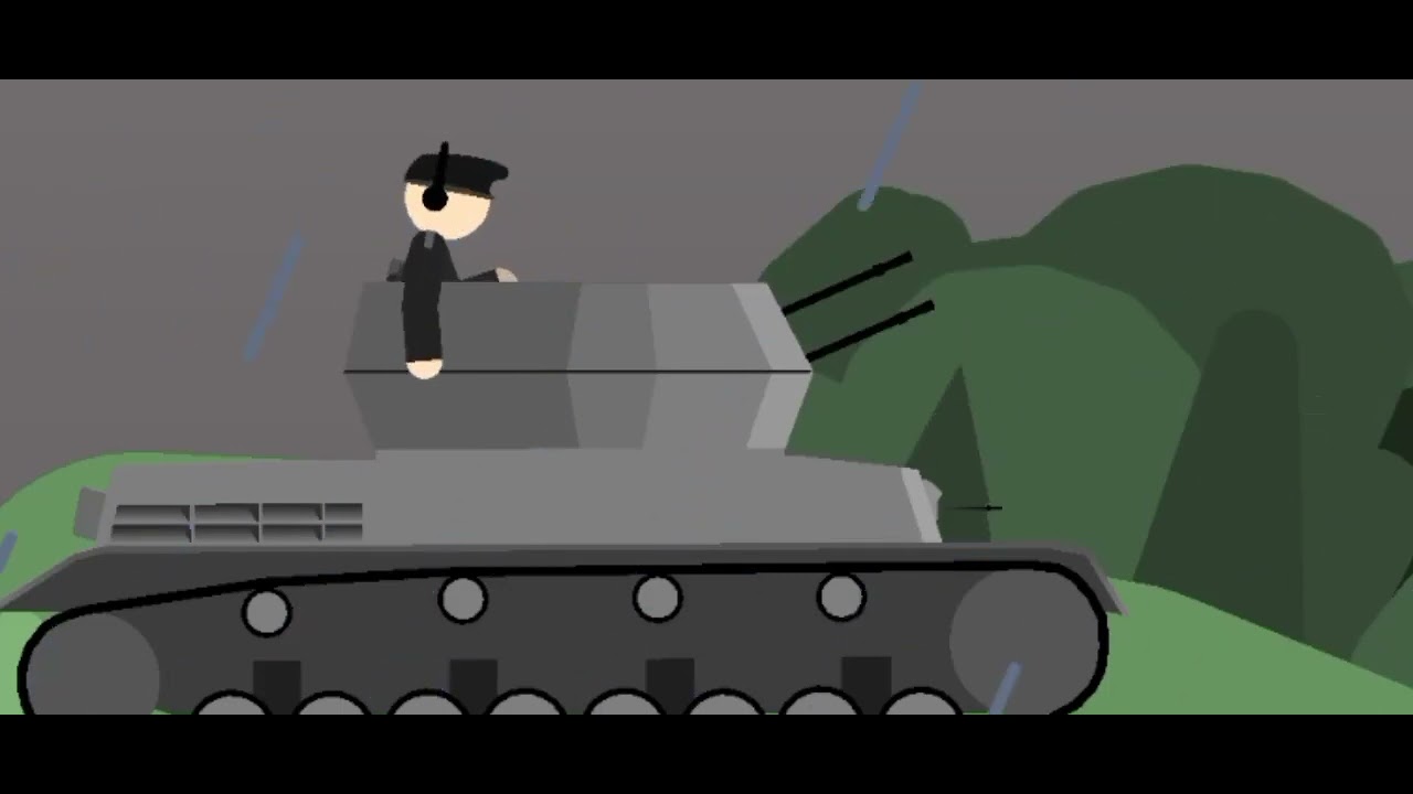 Open-top tank [Sticknodes animation] - YouTube