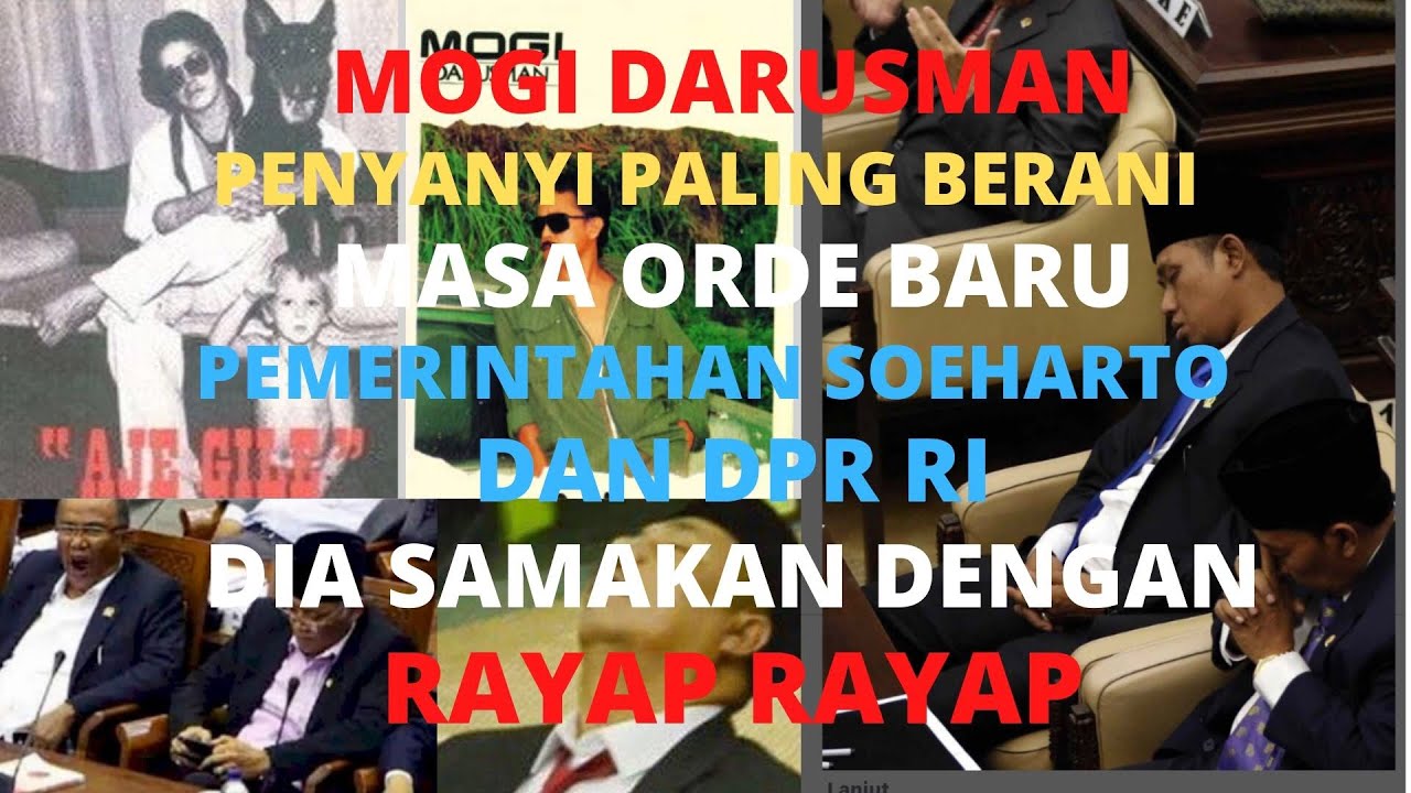 Mogi Darusman "RAYAP-RAYAP" Lagu Kritikan Buat DPR RI dan Pemerintahan ...