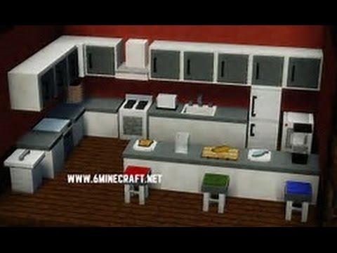 [ Tuto 4 ] Comment faire des meubles dans Minecraft !!!! - YouTube