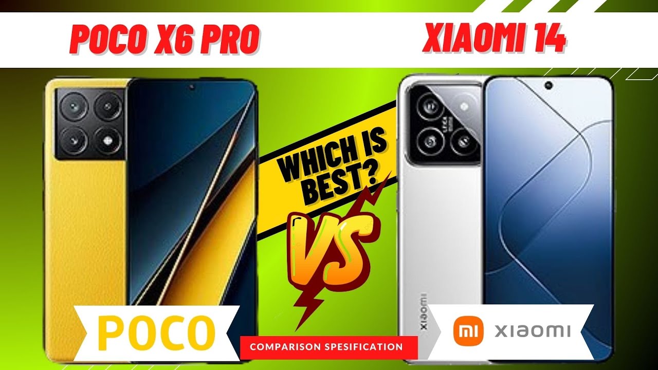 Xiaomi Poco X6 Pro vs Xiaomi 14 full comparison - YouTube