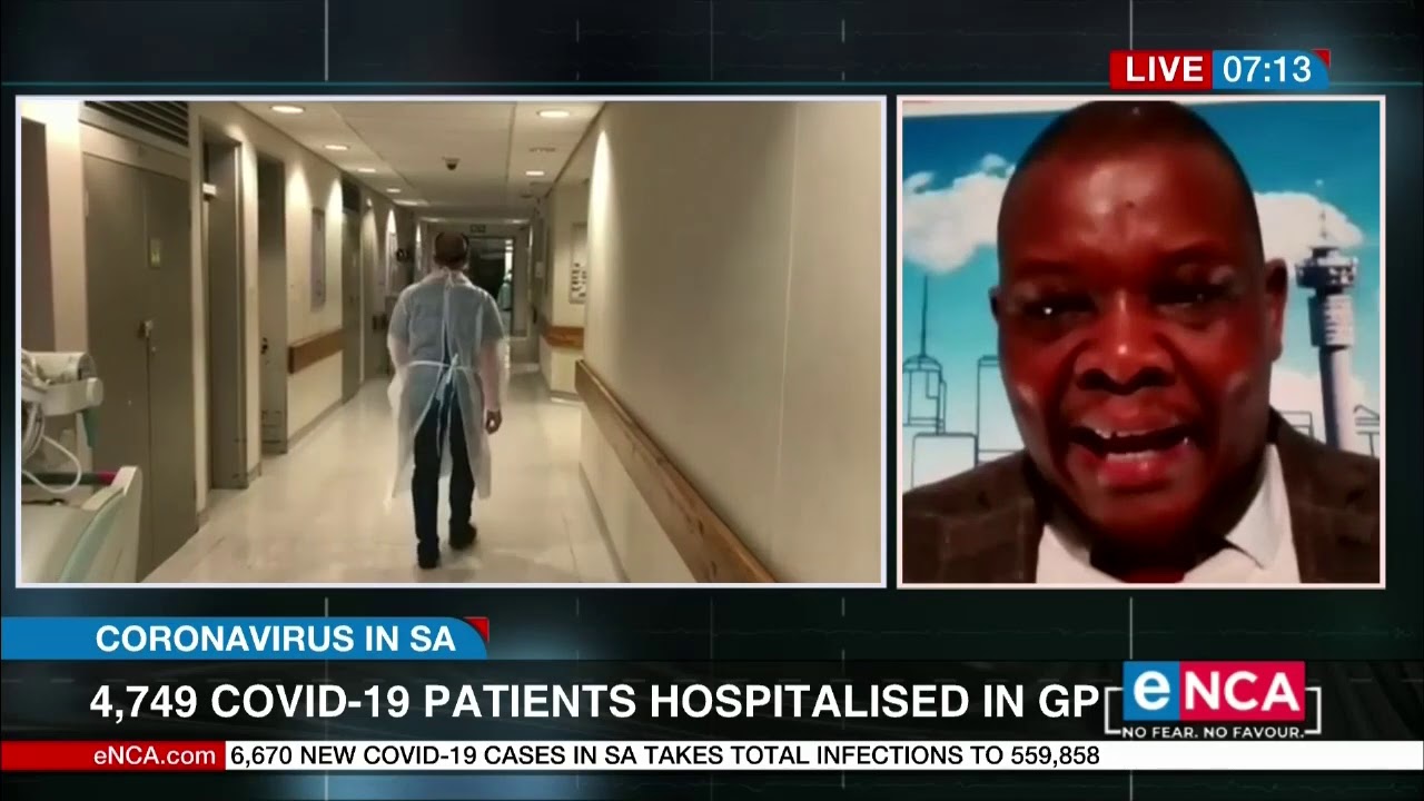 Acting Gauteng Health MEC Jacob Mamabolo talks on COVID-19 - YouTube