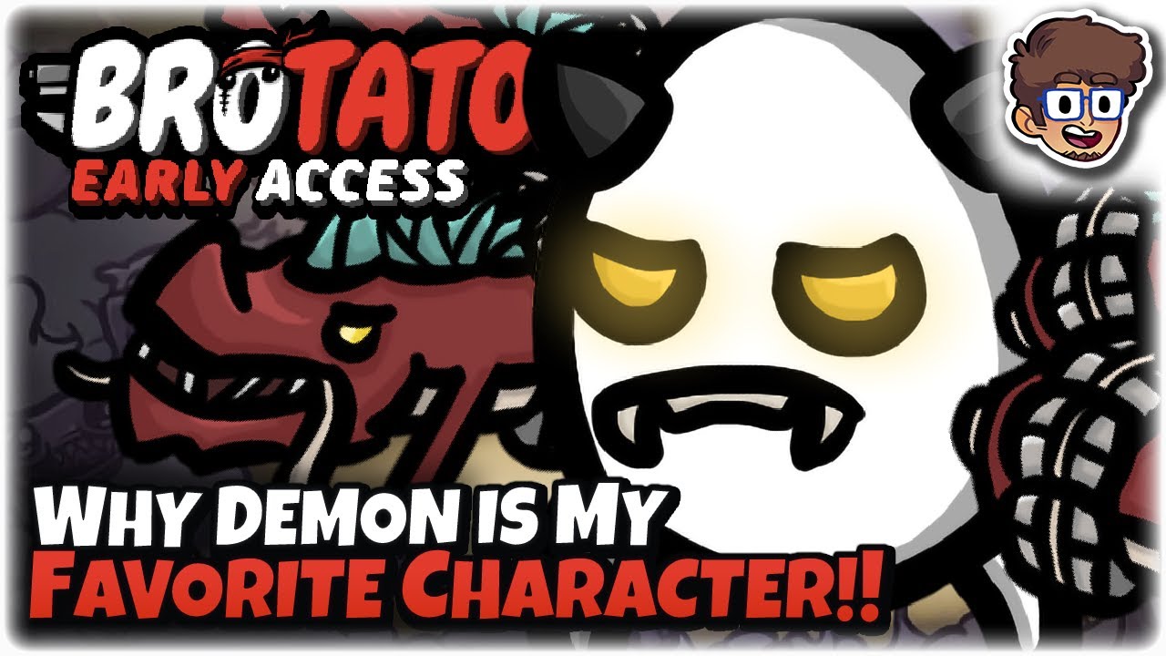 Why Demon is My FAVORITE Character! | Brotato: Early Access - YouTube