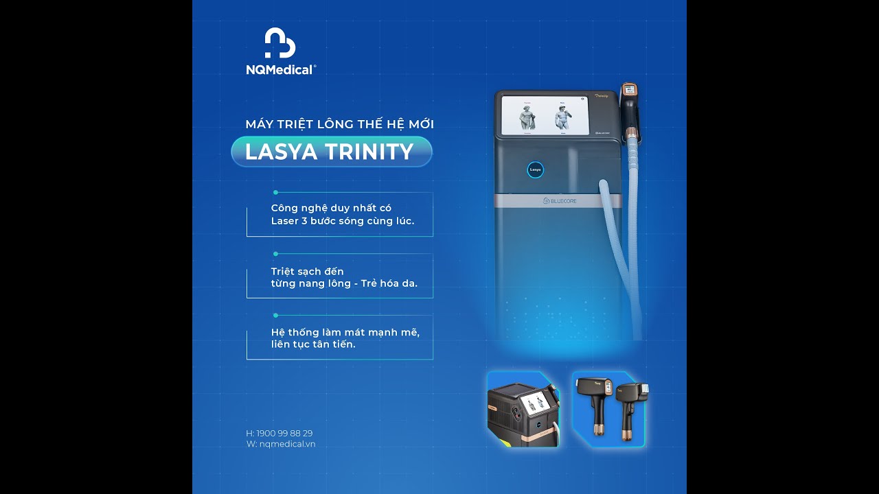 ⚡ LASYA TRINITY - MÁY TRIỆT LÔNG TỐI ƯU THẾ HỆ MỚI - YouTube
