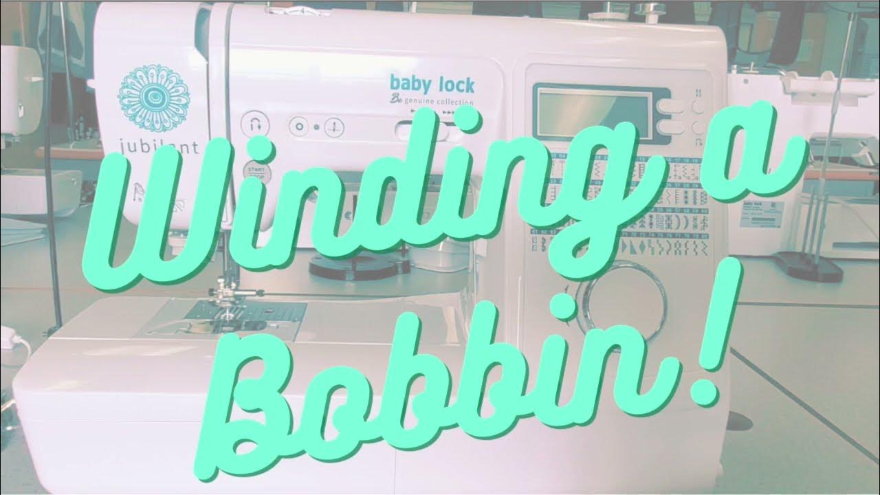 How to wind a bobbin - YouTube