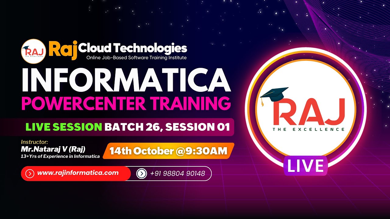 Informatica Powercenter Batch 26 Session 1 Introduction To