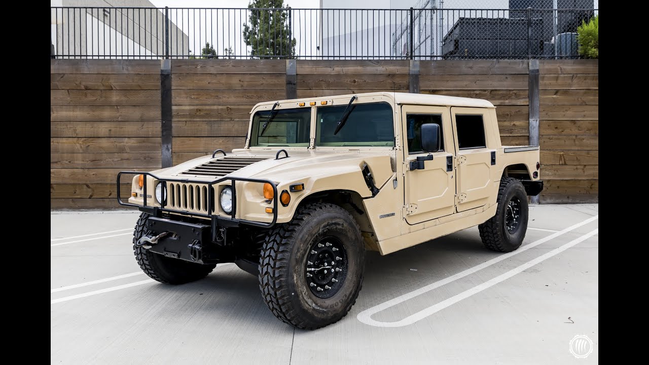 Hummer H1 lanzamiento en Argentina por u$s 85.000.- AUTO AL DÍA RETRO ...