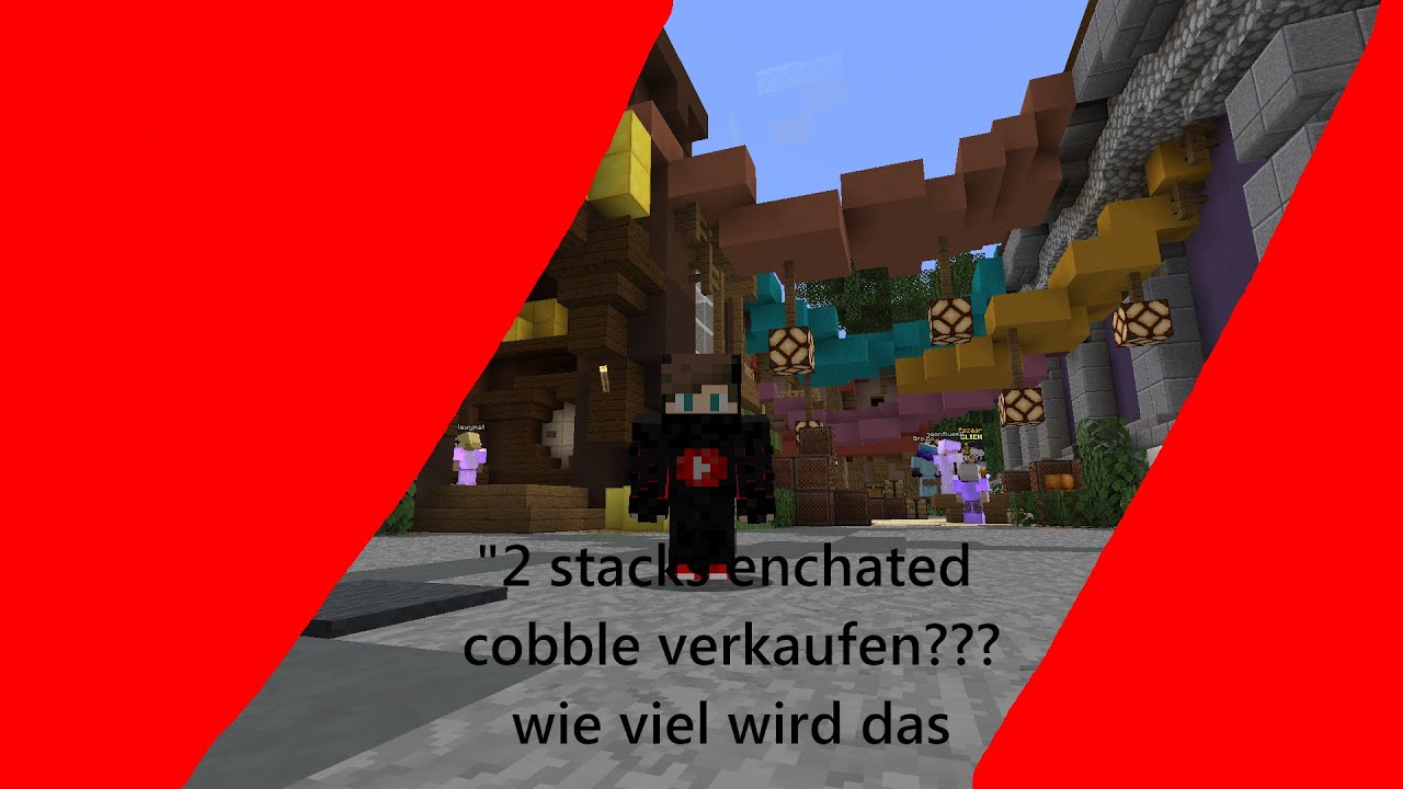 Hypixel skyblock 2 stacks enchanted cobblestone verkaufen!!! - YouTube