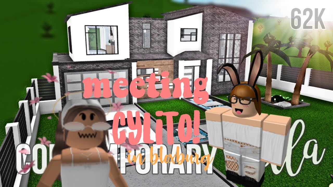 MEETING CYLITO in Roblox Bloxburg!!! - YouTube