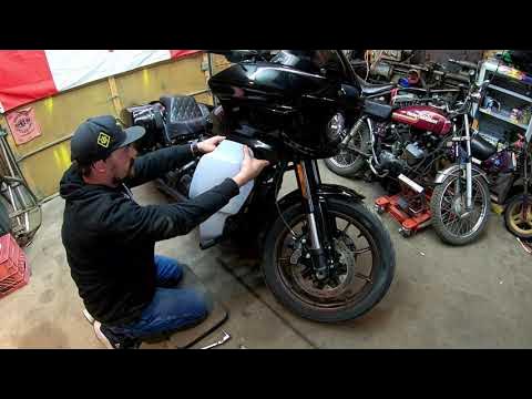 BMC LOWER FAIRINGS AND CRASHBAR INSTALL 2022 LOWRIDER ST FXLRST - YouTube
