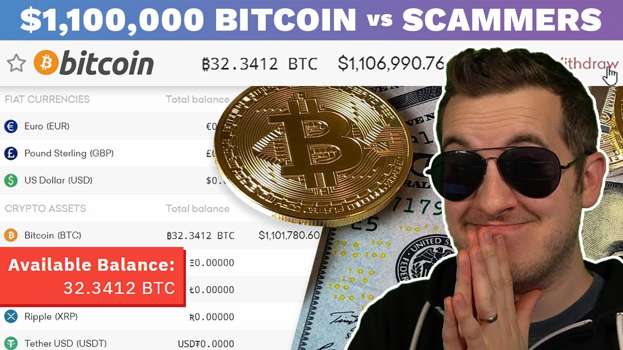 When Scammers Think You're A Bitcoin Millionaire - YouTube