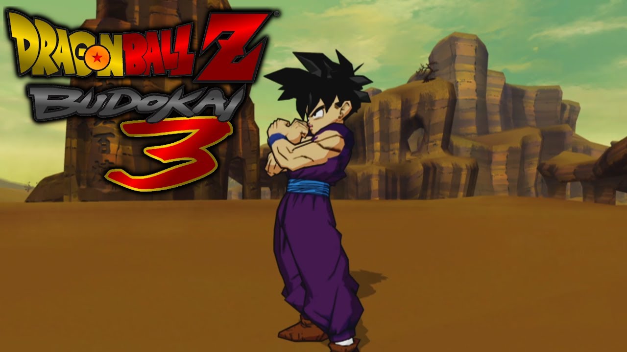 Dragon Ball Z Budokai 3 Krillin (Turtle Hermit Gi) Vs Teen Gohan - YouTube
