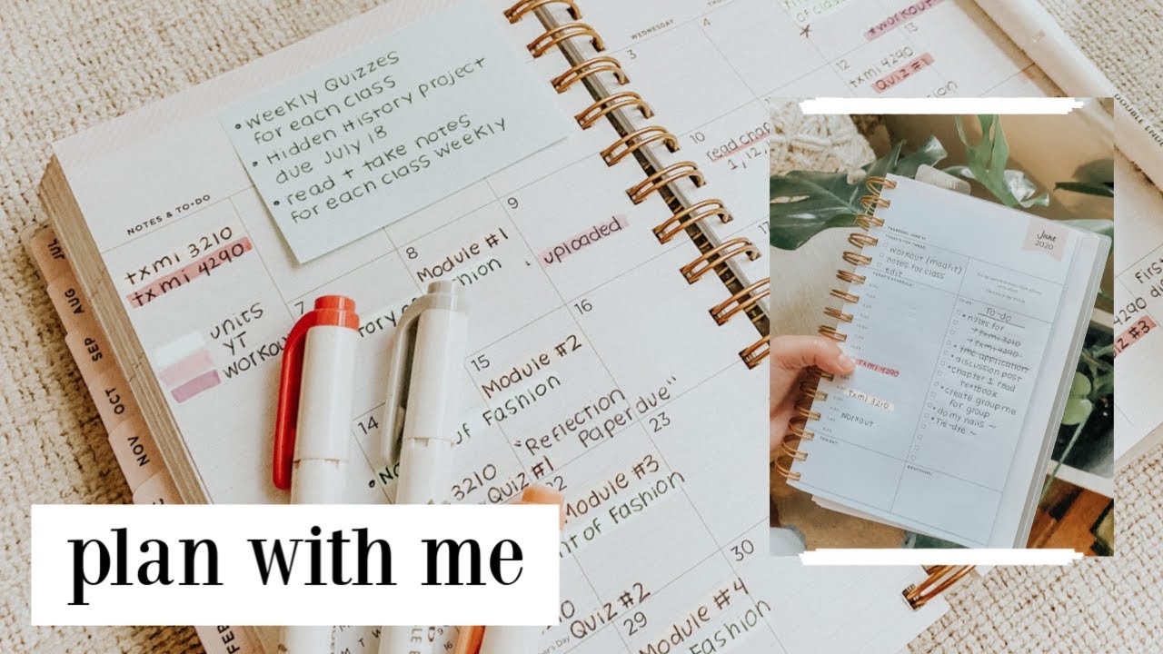 Plan With Me June Day Designer Planner YouTube Plan With Me June Day Designer Planner YouTube