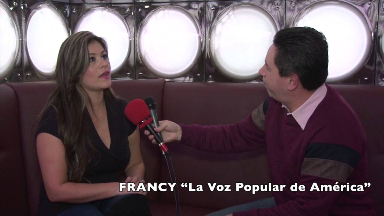 Francy en Londres - Entrevista Exclusiva - YouTube