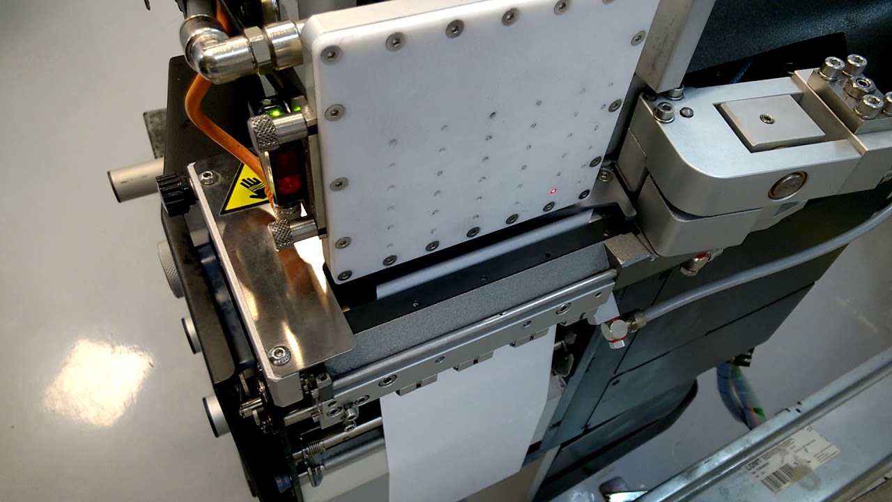 Print Apply - Linerless | label cutter - YouTube