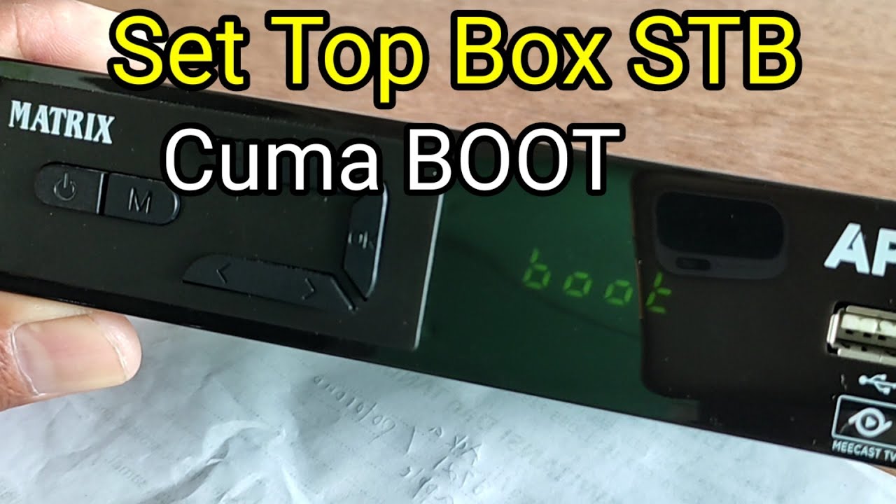 STB Set Top Box TV Digital Hanya Boot SEMUA MERK - YouTube