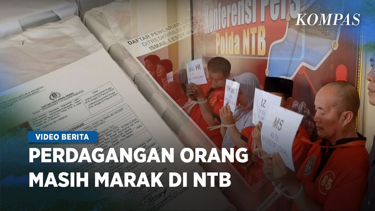 Polda NTB Tangkap Enam Pelaku Perdagangan Orang di Lombok - YouTube