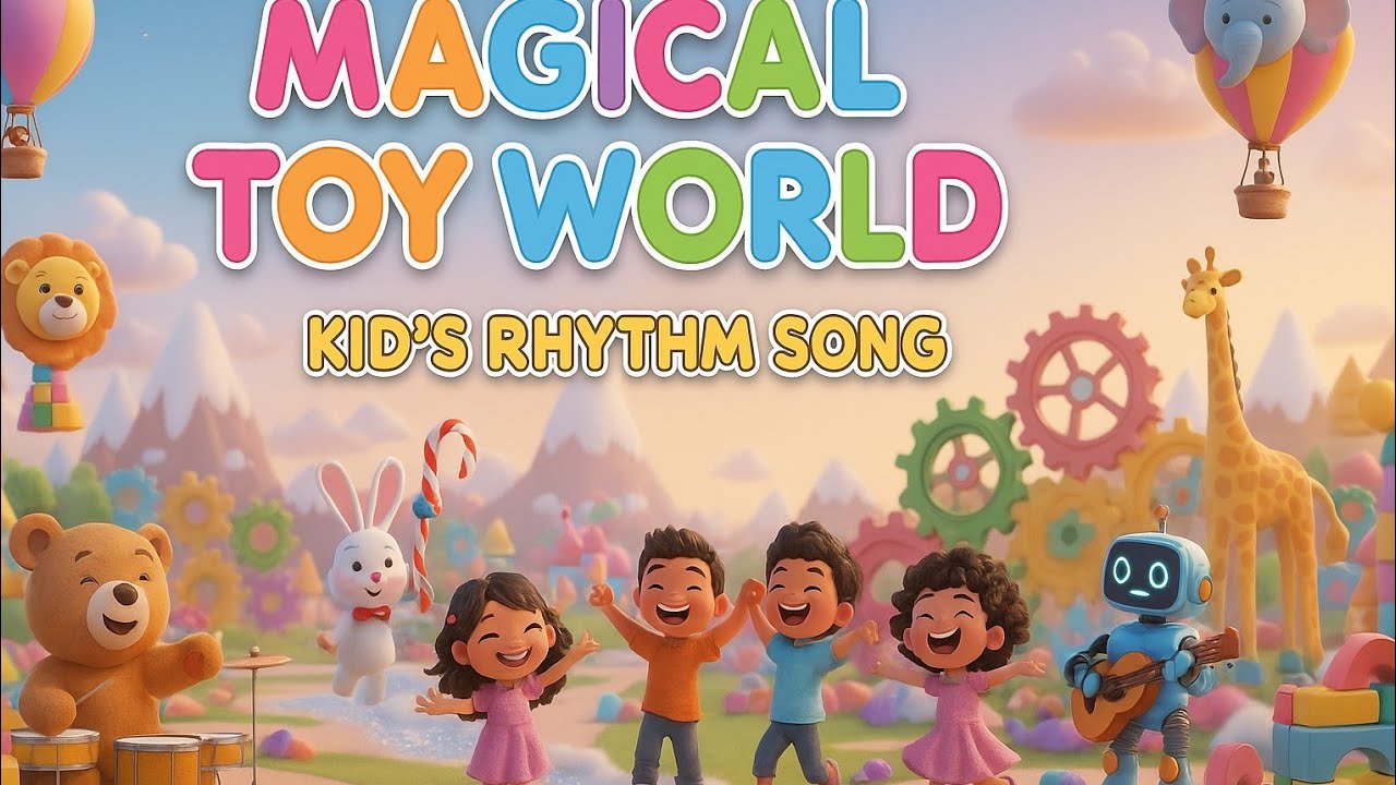 "Magical Toy World Song for Kids | Fun Nursery Rhyme with Dancing Toys ...