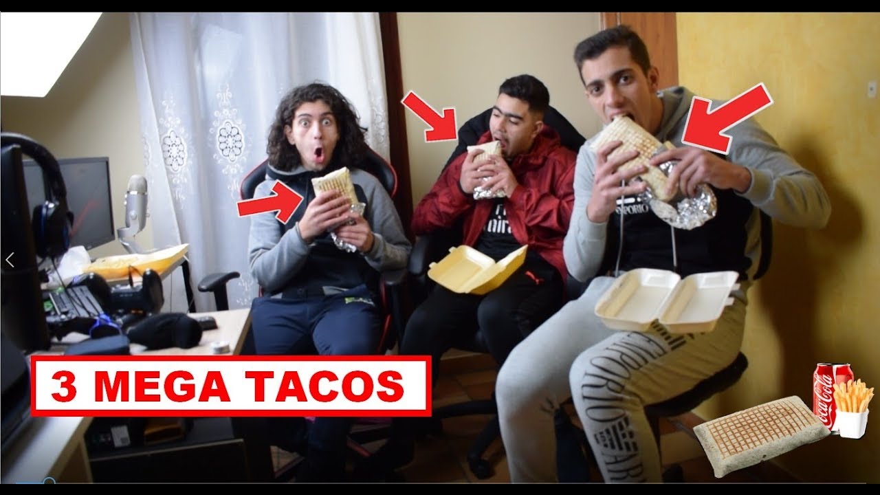 MON PREMIER TACOS 3 VIANDE DANS LA NOUVELLE MAISON ! - YouTube