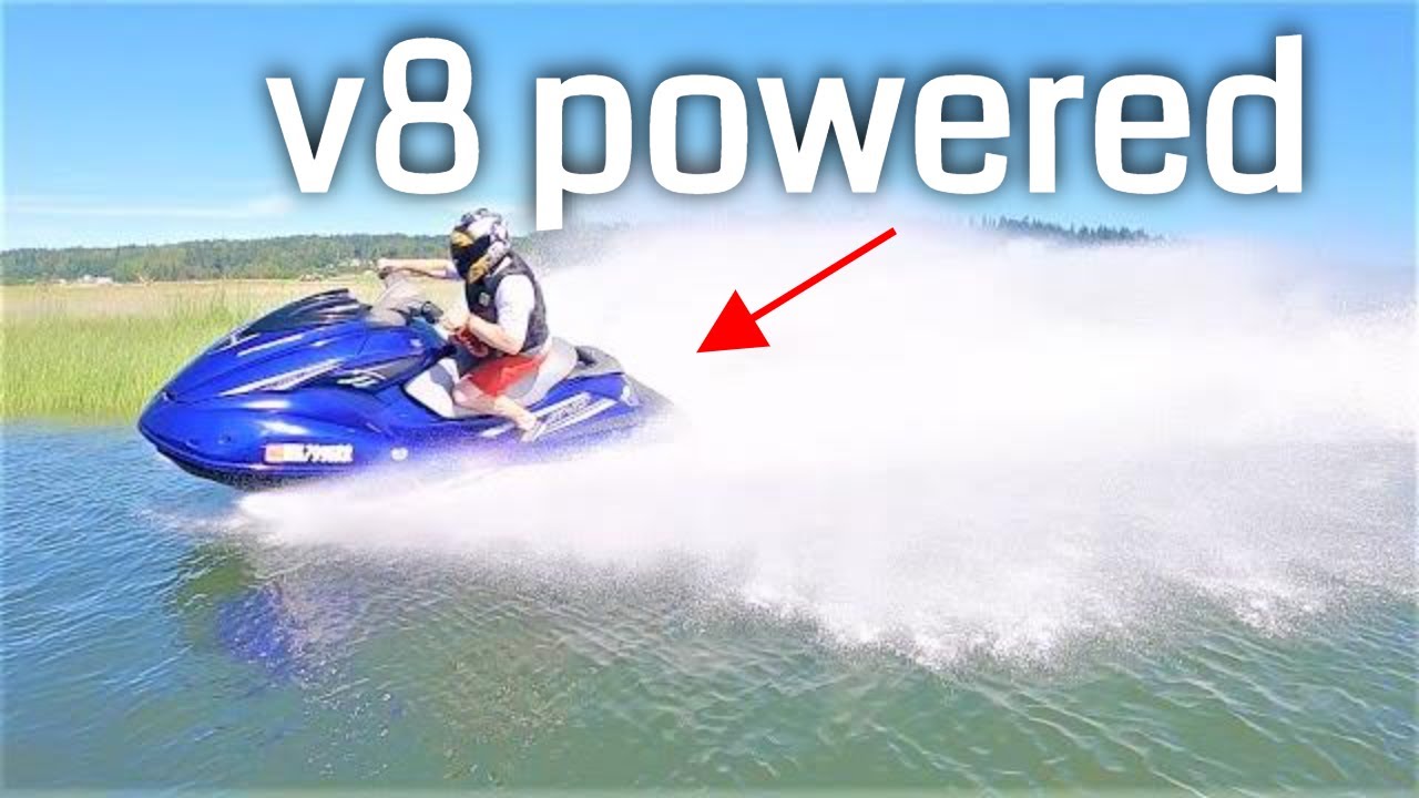 v8 jetski getting gnarly - YouTube