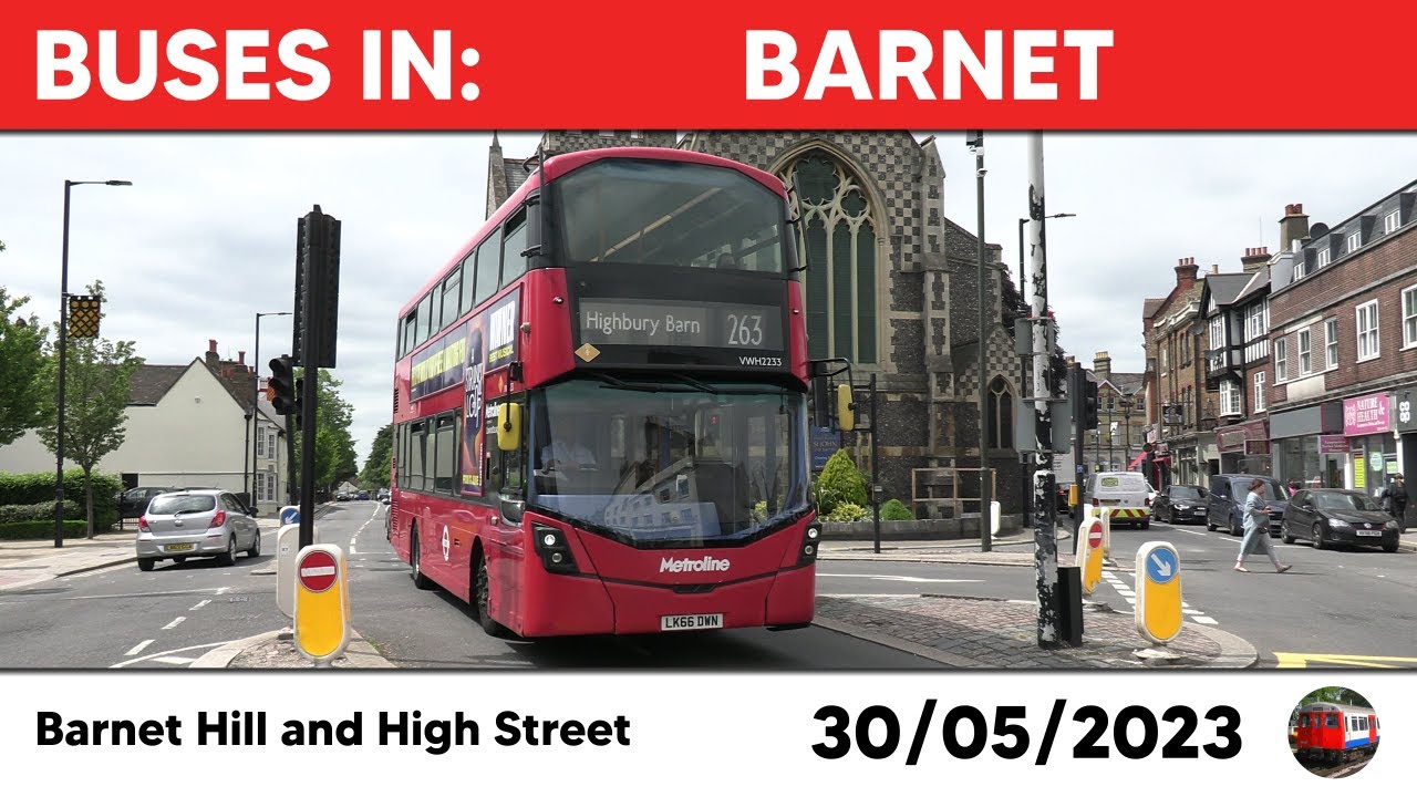 London buses in Barnet 30/05/2023 - YouTube