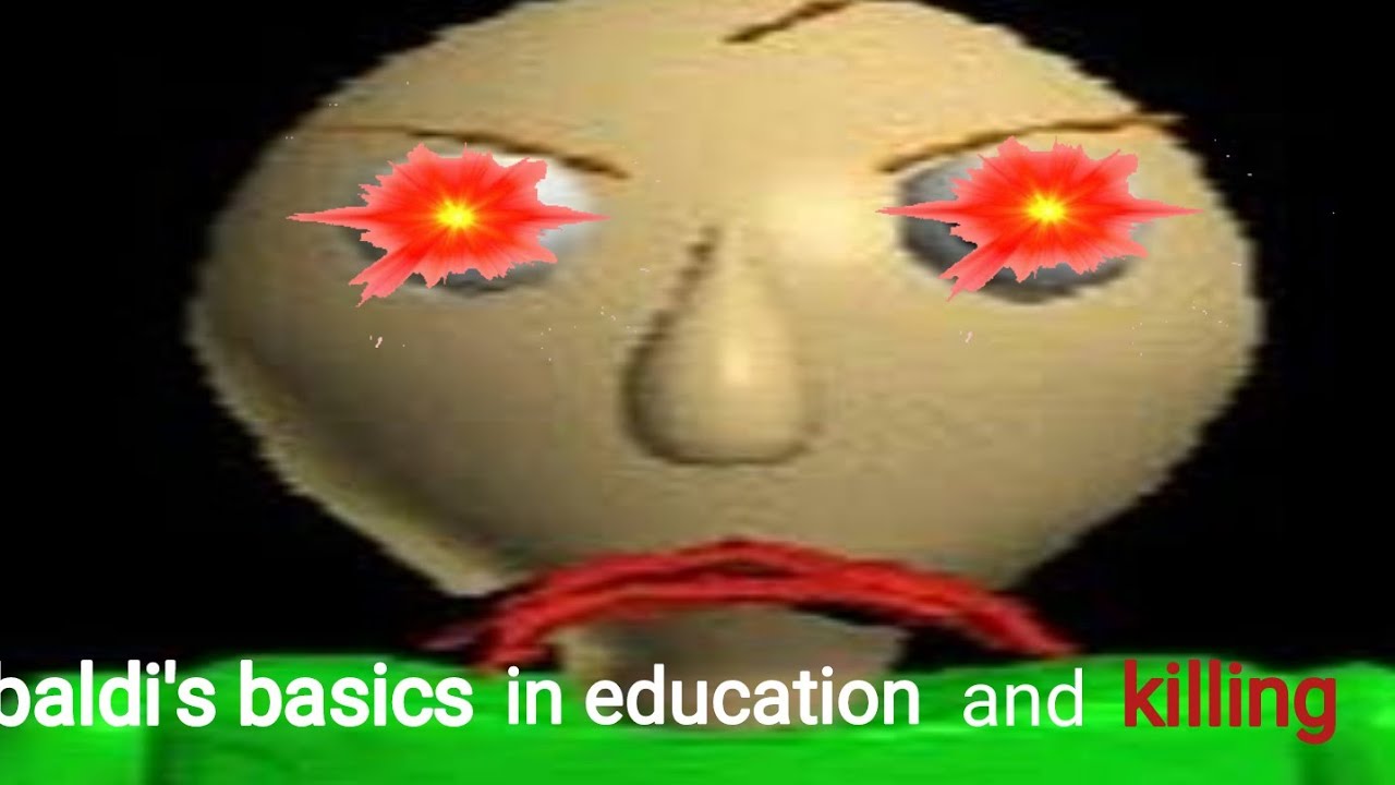 Baldi's basics - Mobile Gameplay part 1 - YouTube