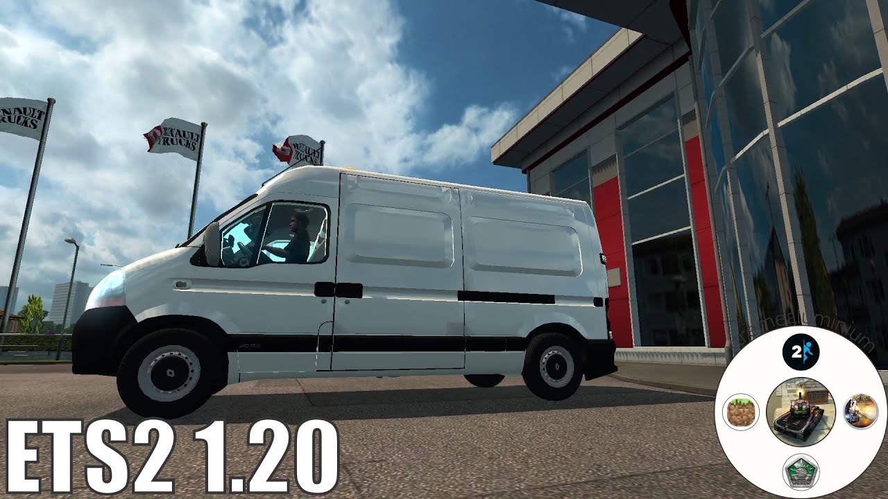 RENAULT MASTER MOD | ETS2 1.20 - YouTube